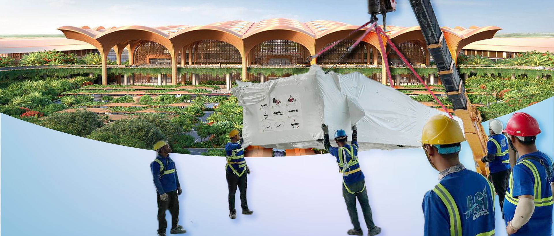ASI Logistics | Heavy Cargo Handling Case Study : Cambodia TIA Airport